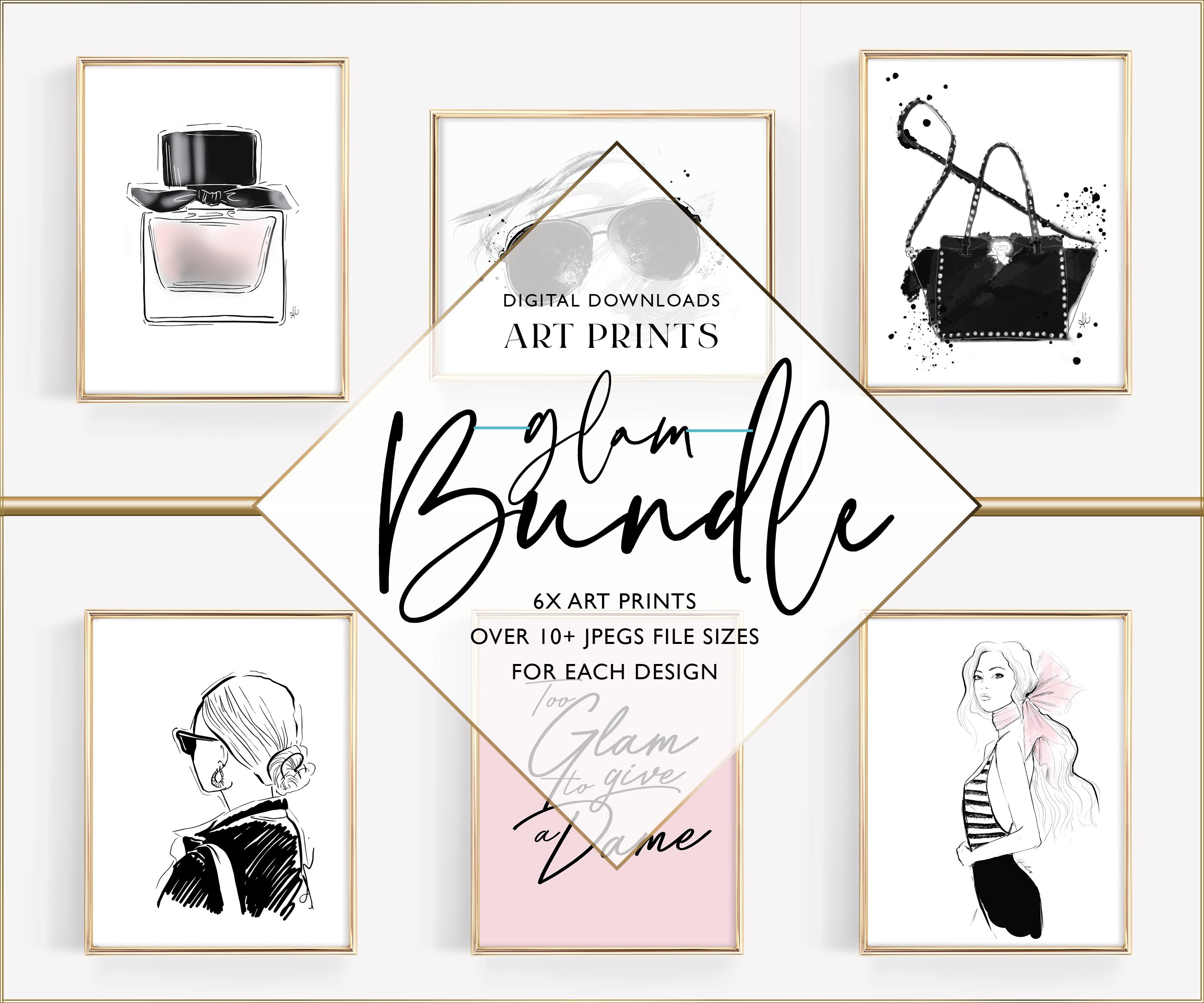 Glam BUNDLE *PRINTABLE* – Alison Gordon Studio